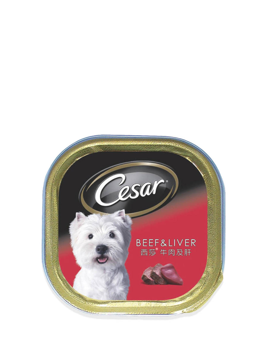 CESAR BEEF&LIVER 100G – Village Grocer - Tamarind Square