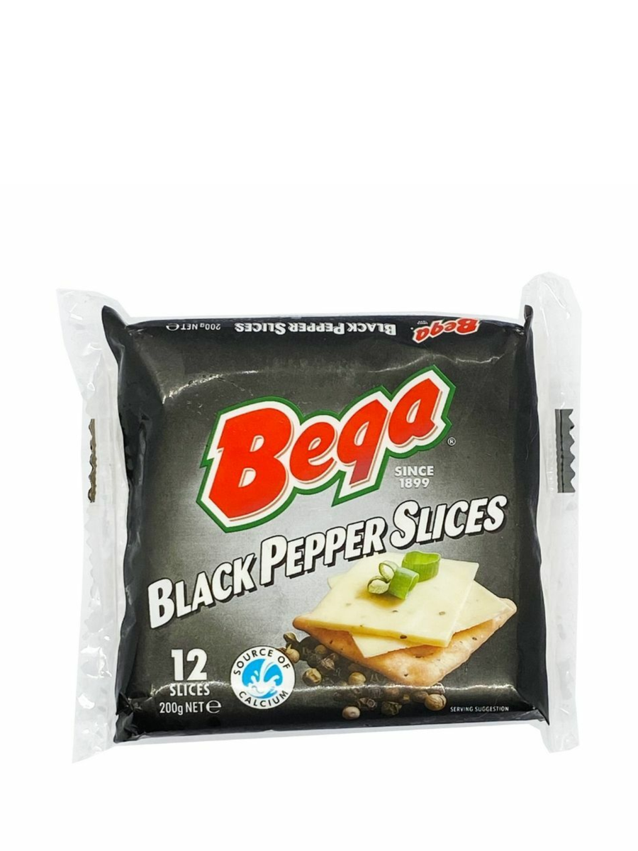 BEGA BLACK PEPPER CHEDDAR CHEESE 200G – Village Grocer - Tamarind Square