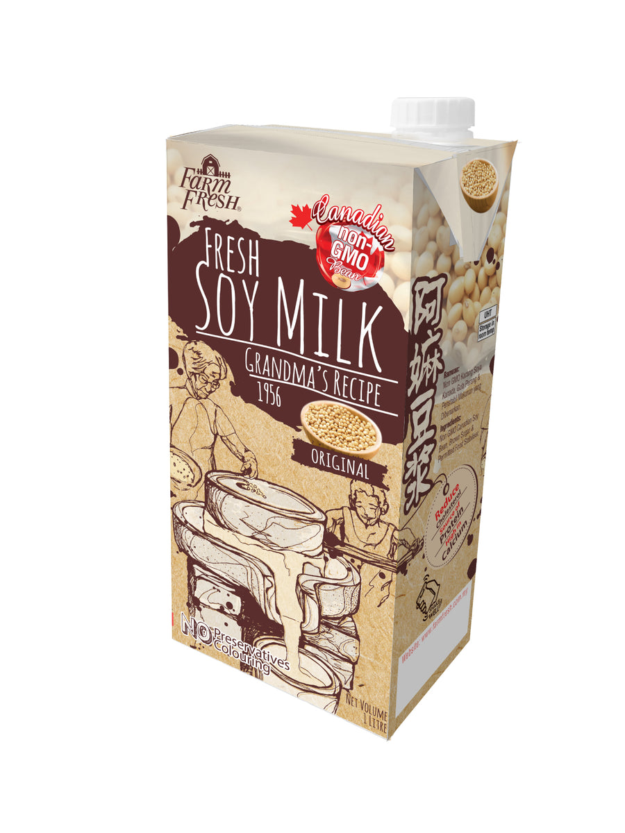 FARM FRESH SOYA MILK 1L – Village Grocer - Tamarind Square