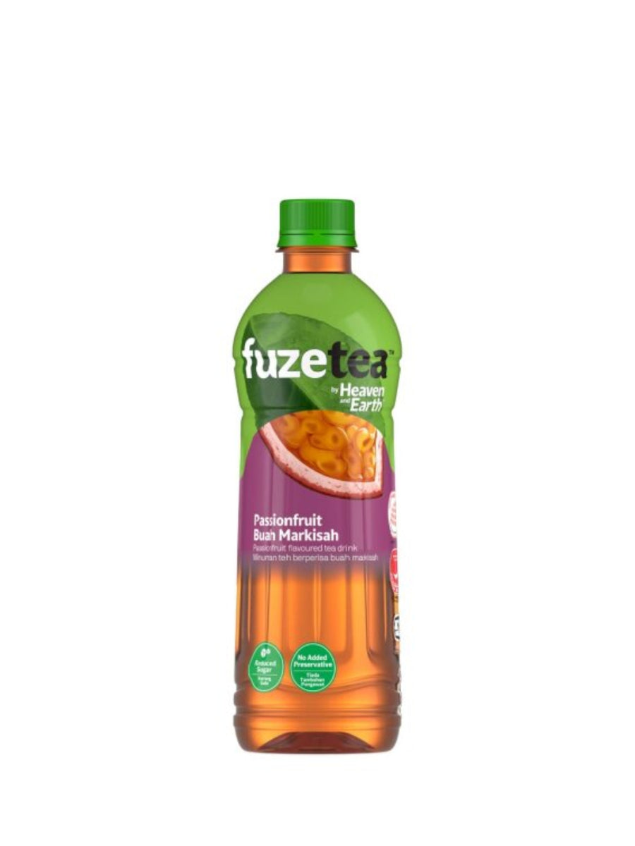FUZE TEA PASSION FRUIT TEA 500ML – Village Grocer - Tamarind Square