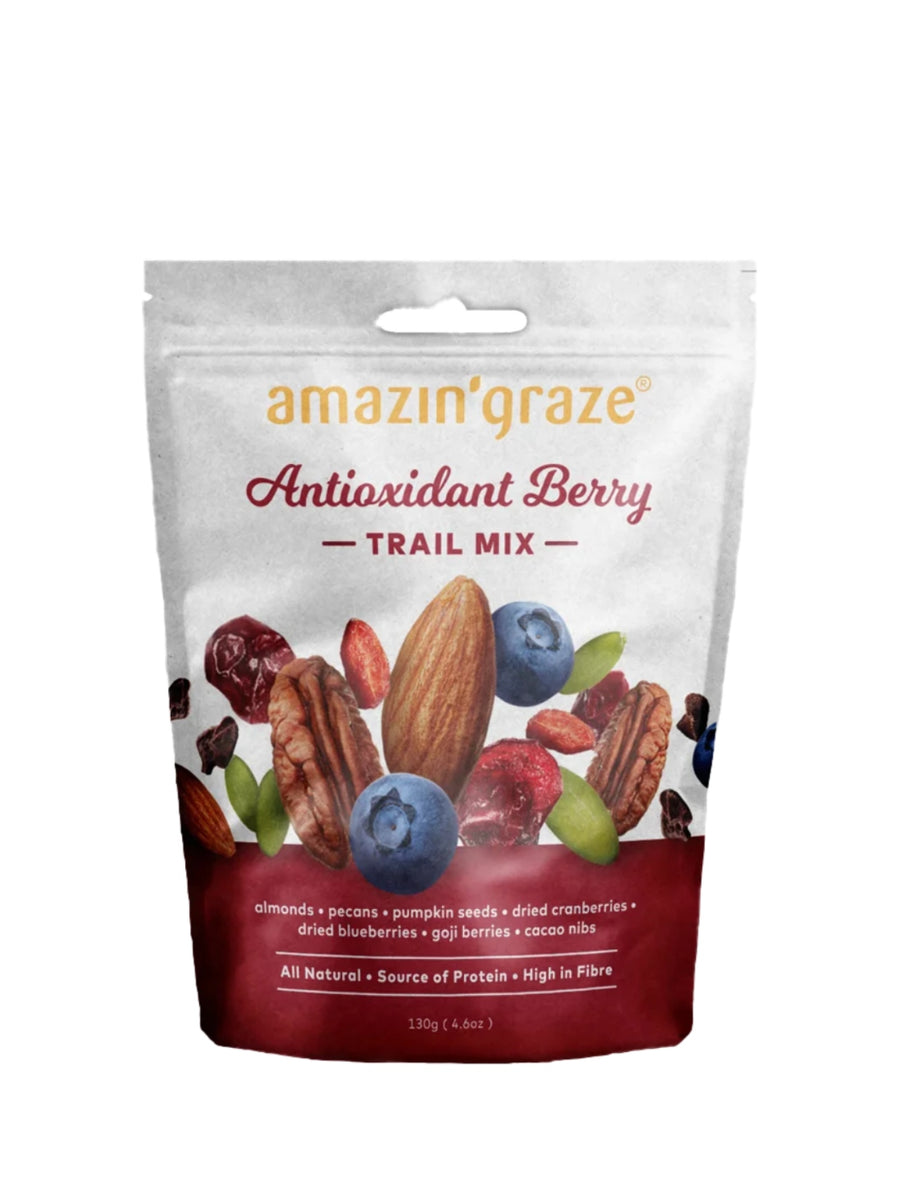 AMAZIN' GRAZE ANTIOXIDANT BERRY TRAIL MIX 130G – Village Grocer ...