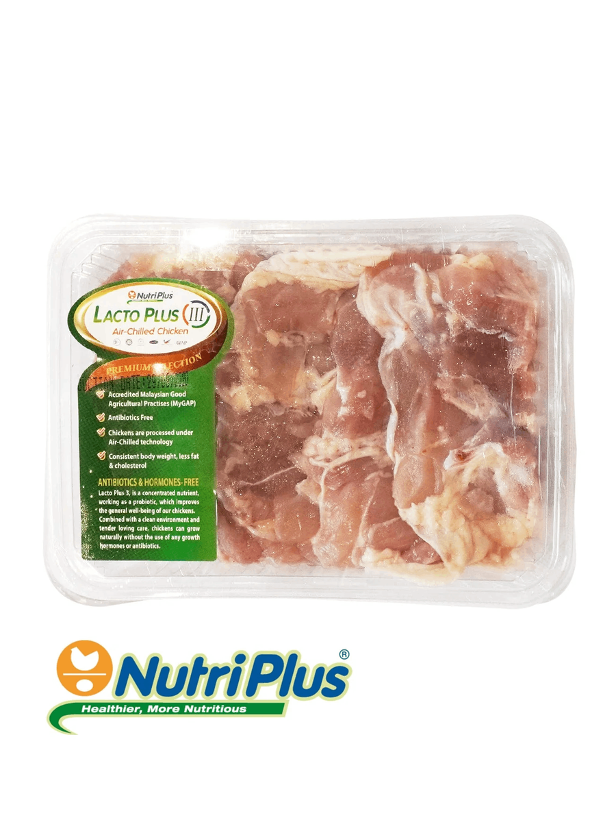 LACTO PLUS CHICKEN BONELESS THIGH (+/- 500G) – Village Grocer ...
