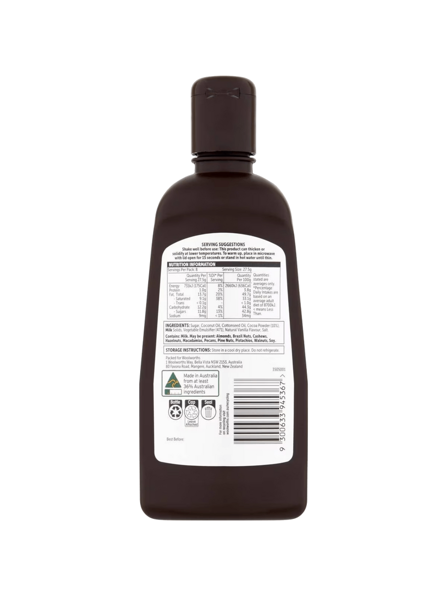 WOOLWORTHS CHOC TOPPING HARD SET 220G – Village Grocer - Tamarind Square