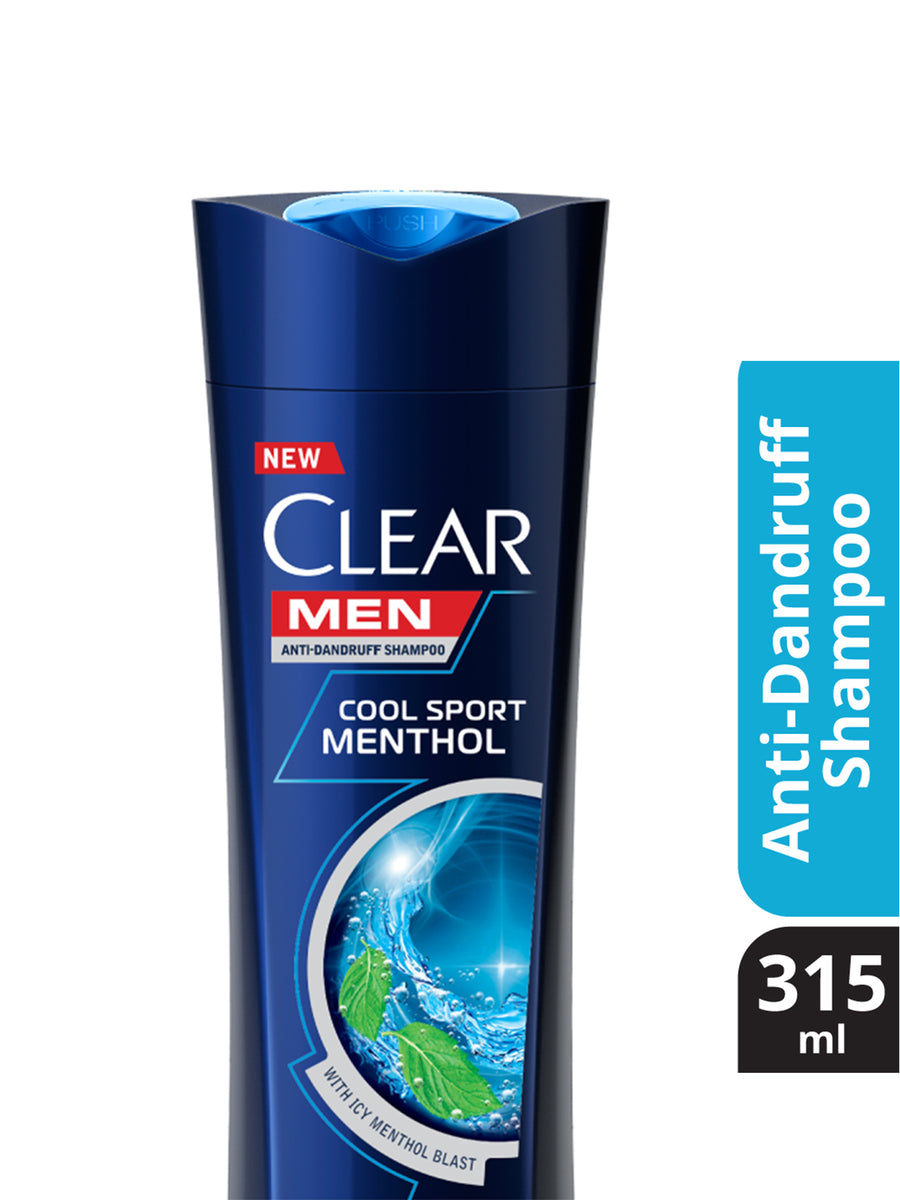 CLEAR MEN SHP COOL SPORT MENTHOL 315ML – Village Grocer - Tamarind Square