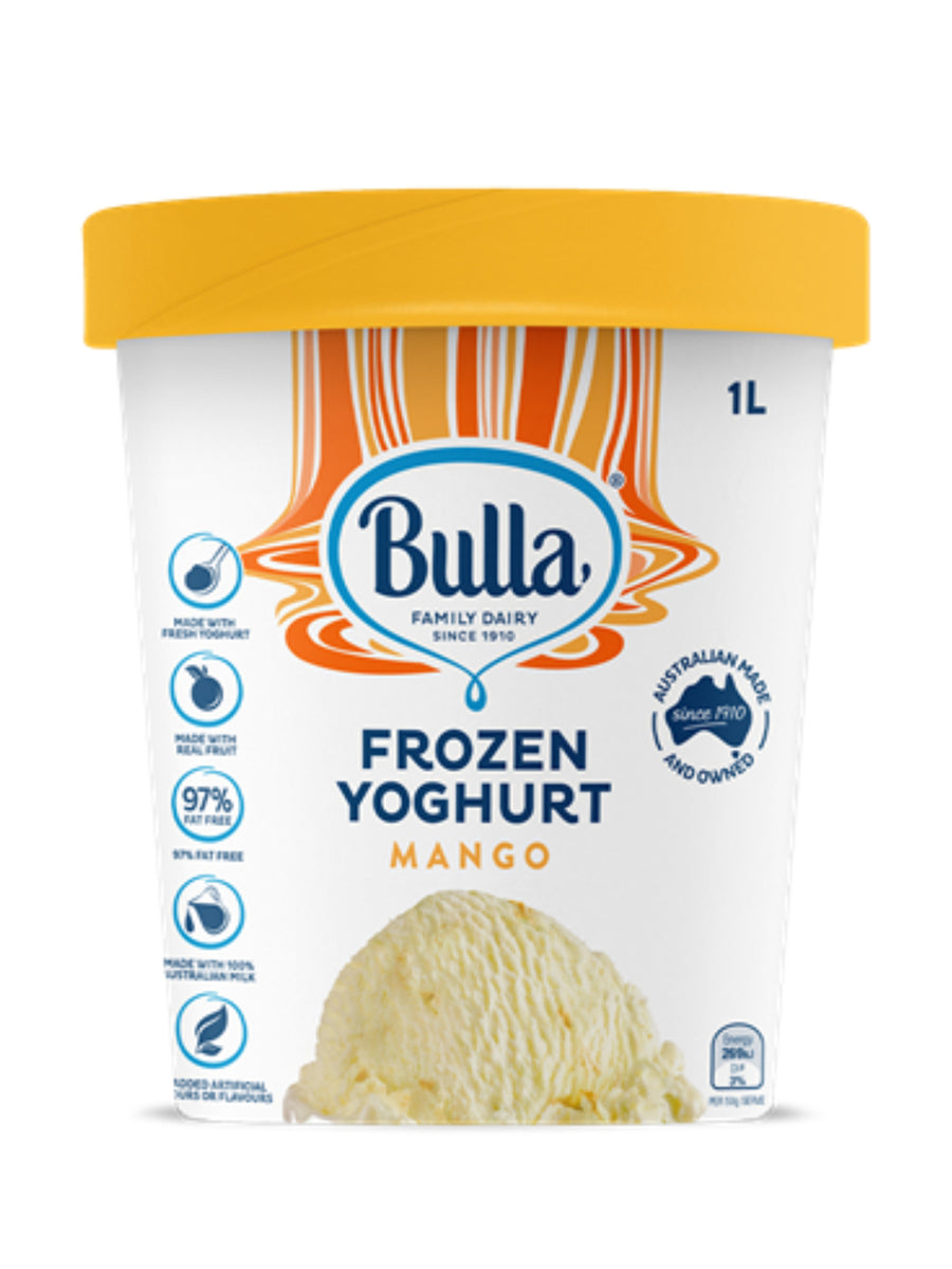 BULLA FROZEN YOGURT MANGO 1L – Village Grocer - Tamarind Square