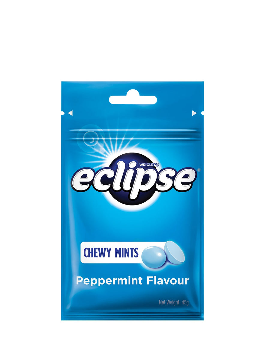 ECLIPSE CHEWY MINTS PEPPERMINT 45G – Village Grocer - Tamarind Square