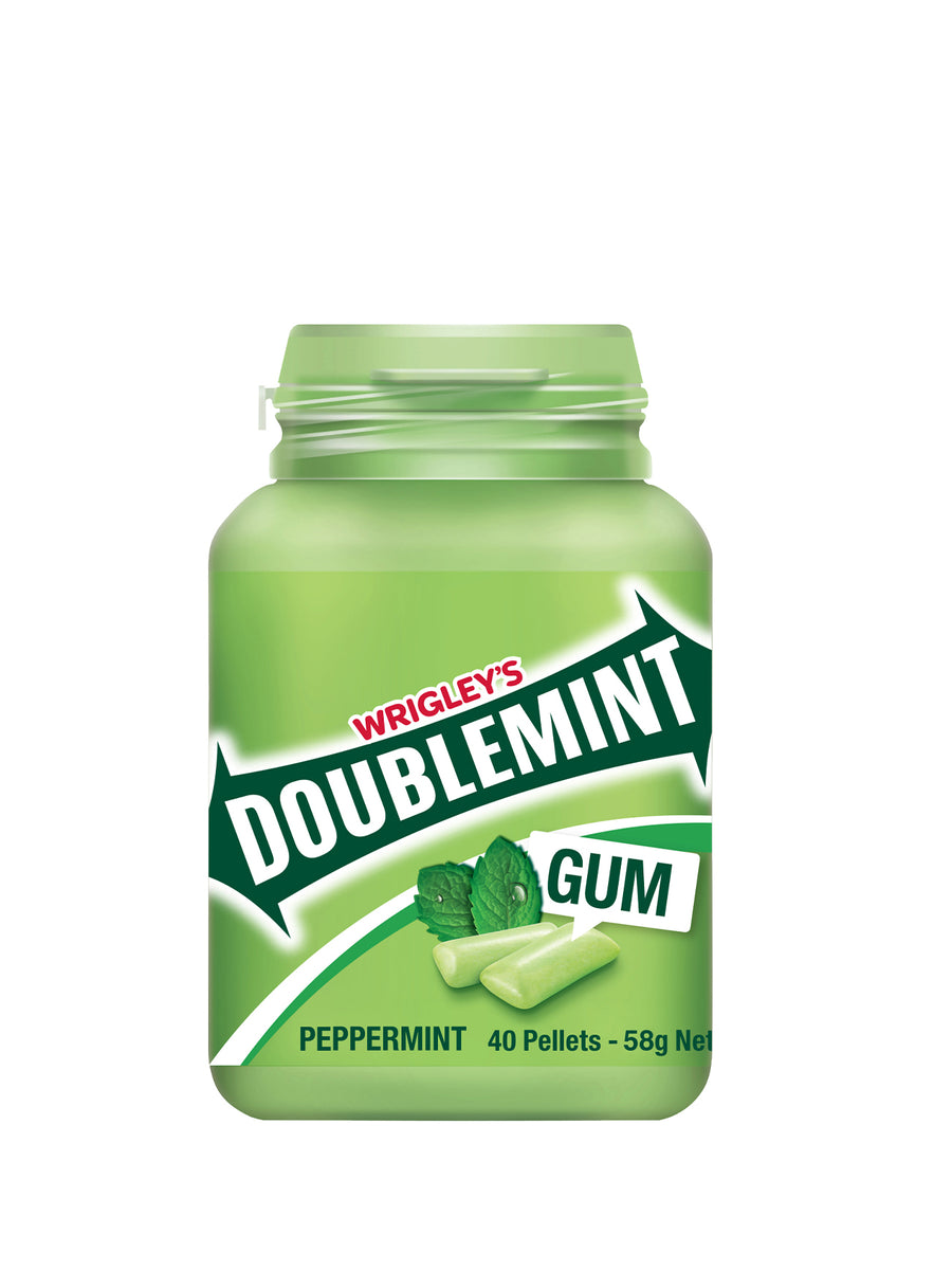 WRIGLEY'S DOUBLEMINT PEPPERMINT BOTTLE 40S – Village Grocer - Tamarind ...