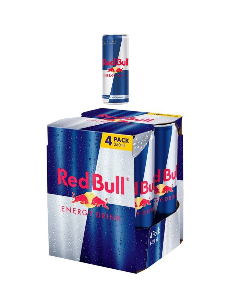 RED BULL EUROPE 4X250ML – Village Grocer - Tamarind Square