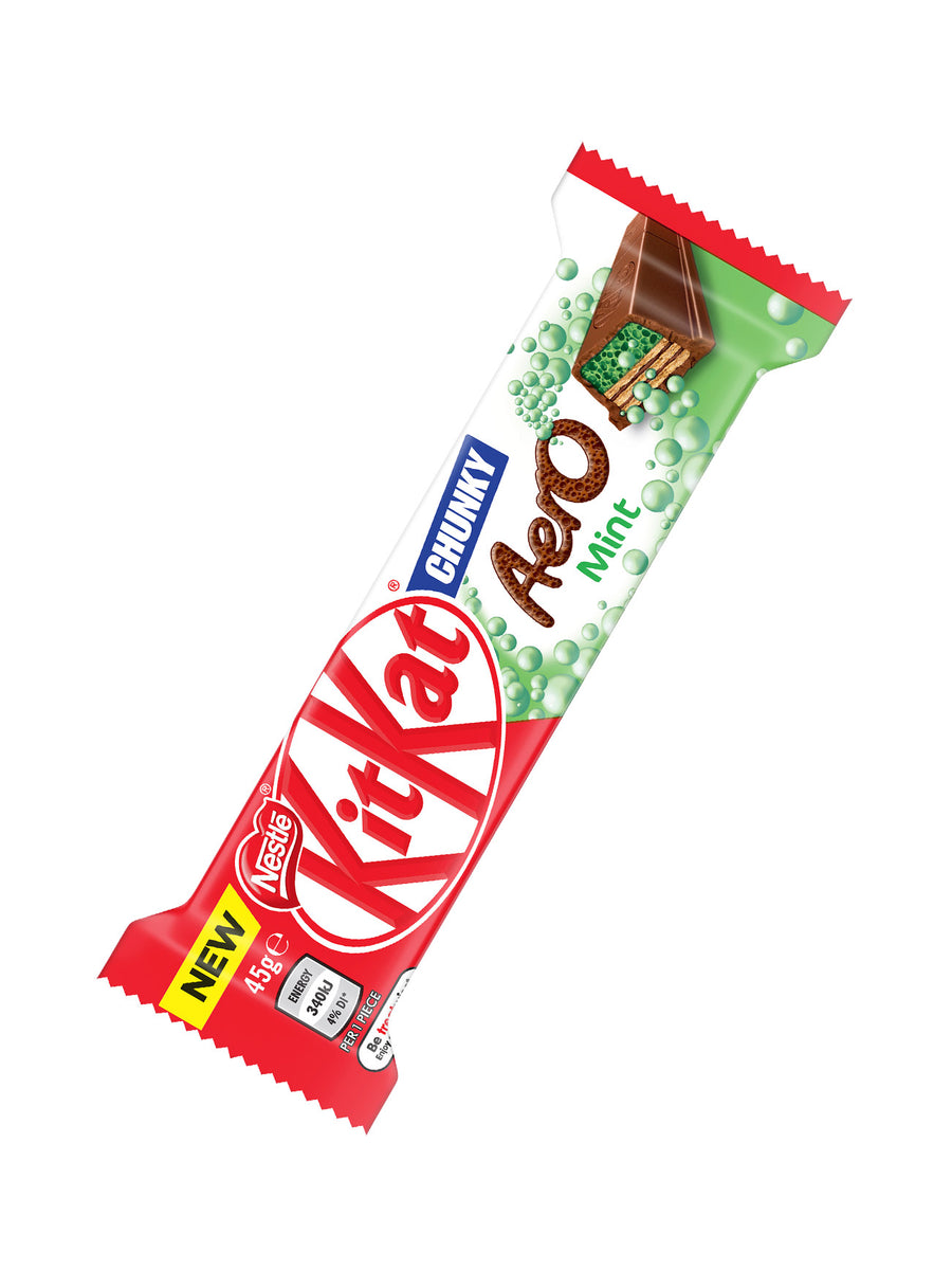 NESTLE KITKAT CHUNKY AERO MINT 45G – Village Grocer - Tamarind Square