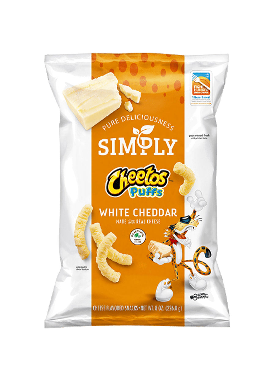 CHEETOS SIMPLY PUFFS WHITE CHEDDAR FLV SNACKS 8OZ – Village Grocer ...