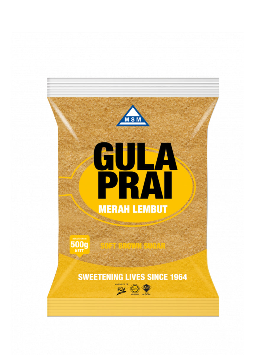 MSM PRAI SOFT BROWN SUGAR 500G – Village Grocer - Tamarind Square