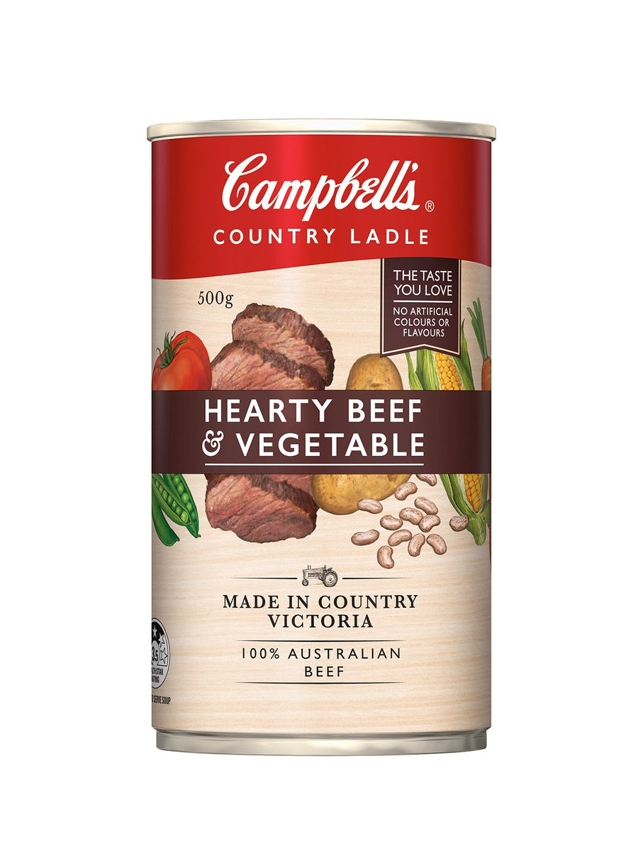 CAMPBELL'S COUNTRY LADLE BEEF & VEGE 500G – Village Grocer - Tamarind ...