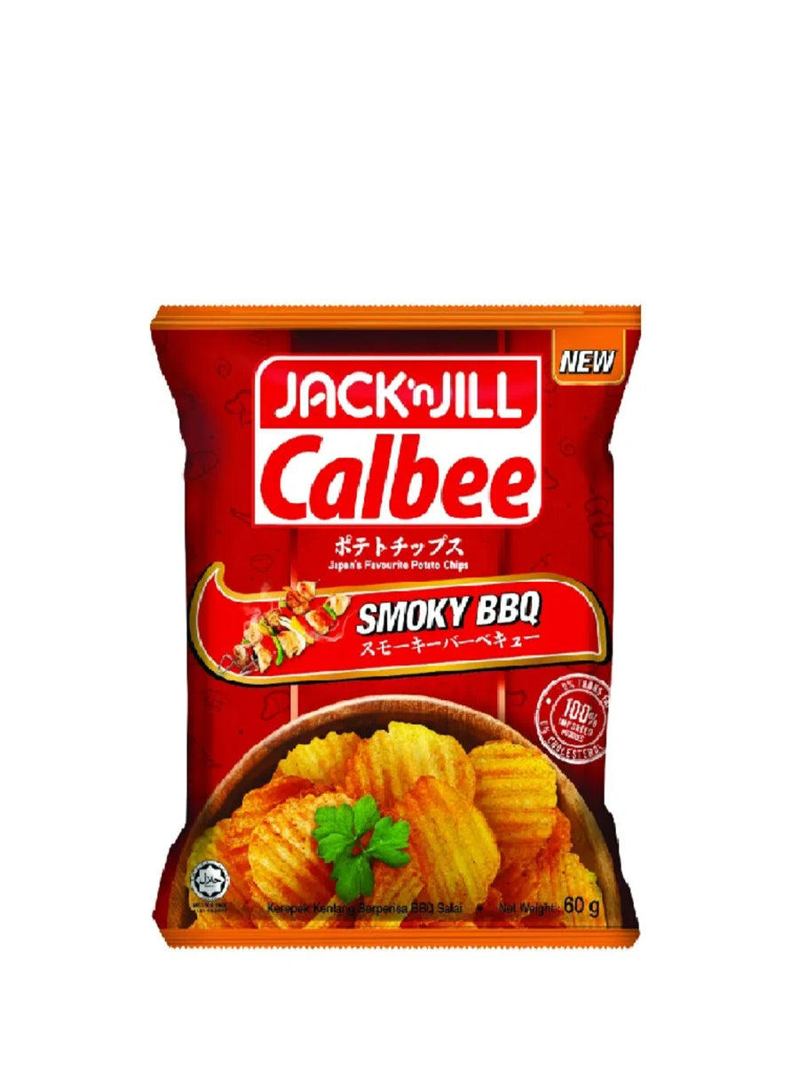 JNJ CALBEE POTATO CHIP SMOKY BBQ 60G – Village Grocer - Tamarind Square
